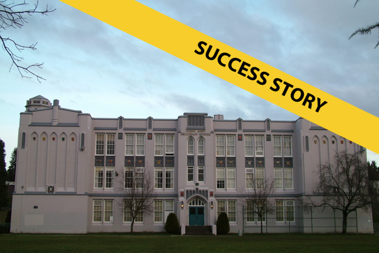 Point Grey Secondary School - National Trust for Canada